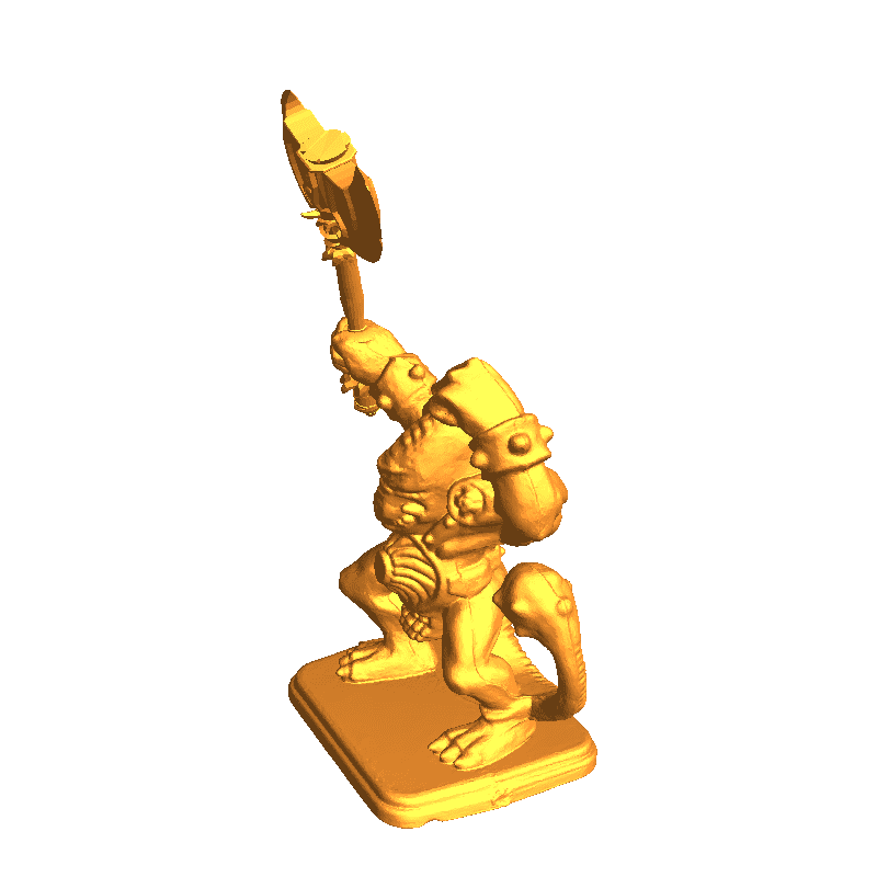 Free Characters & Creatures STL Download - Heroquest Fimir New Axeby ...