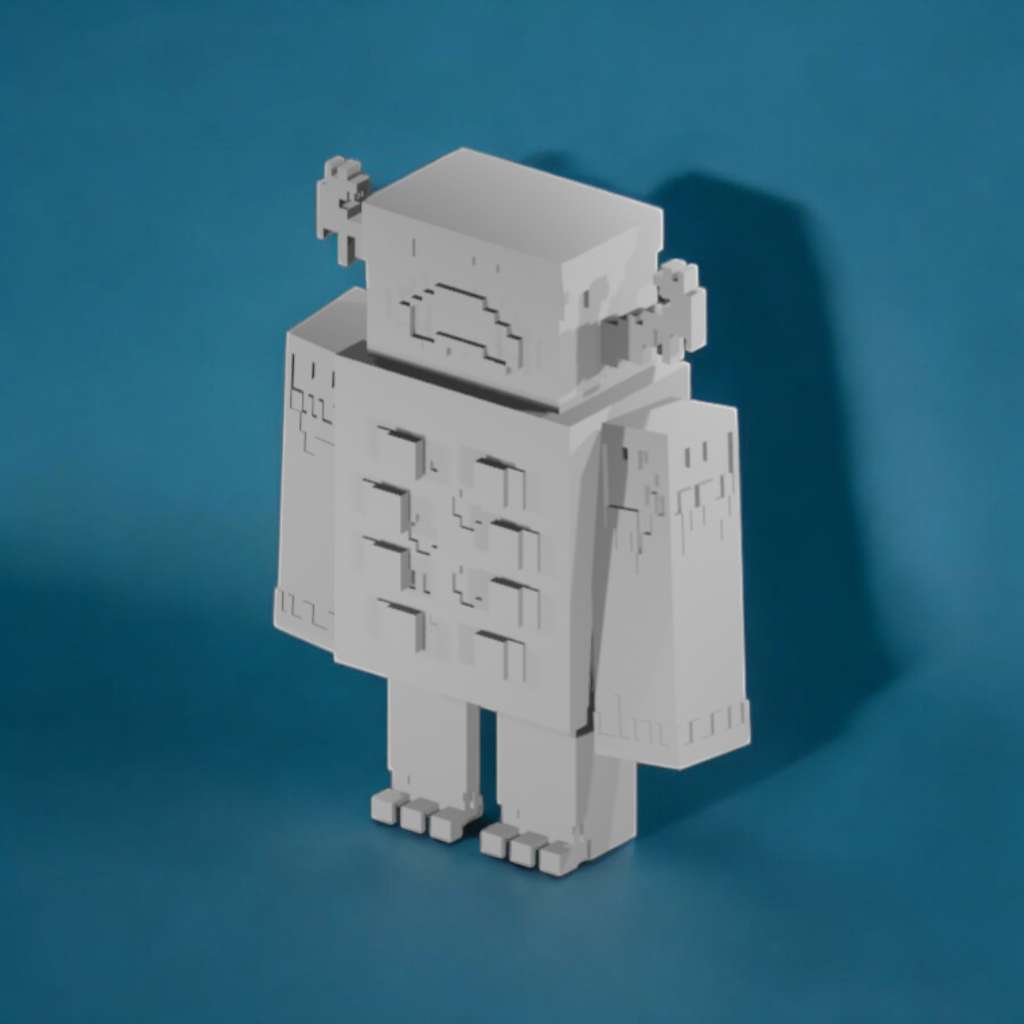 minecraft warden | 3D models download | Creality Cloud