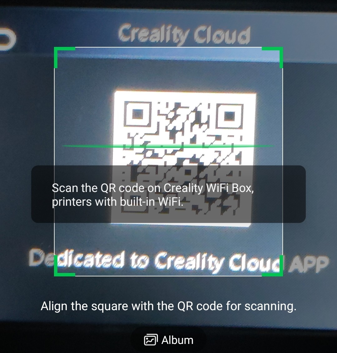 why my halot r6 printer not connecting to my mobile qr code not working while scaning... please ...