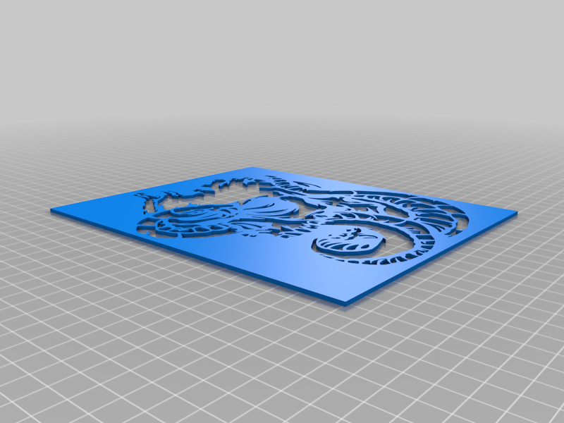 Free Characters & Creatures STL Download - Snake Skull stencil 3by SMT_M 🦊