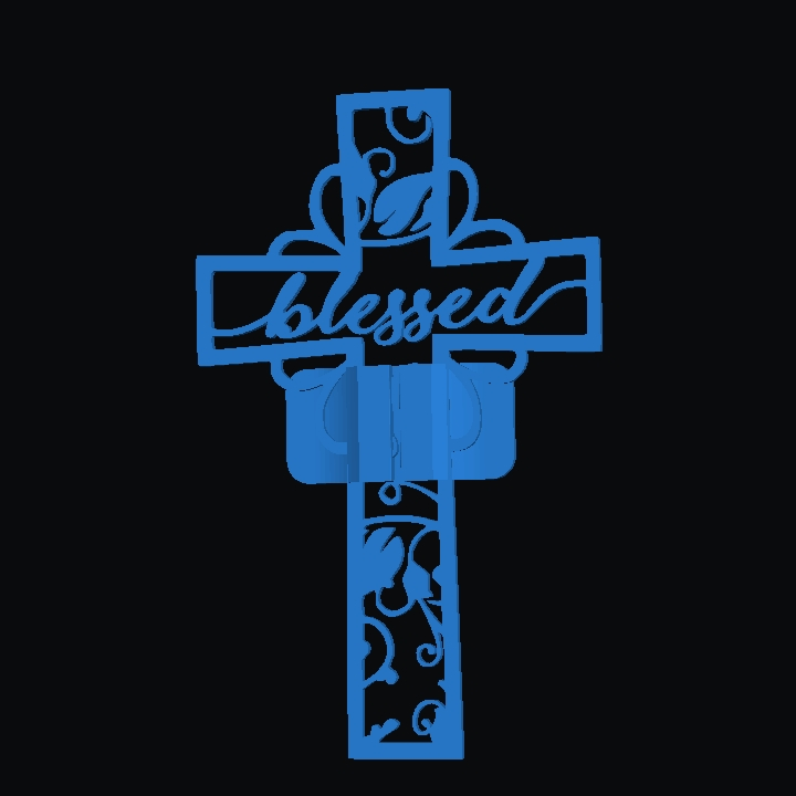 Free Other STL Download - blessed crossby Johan Swart