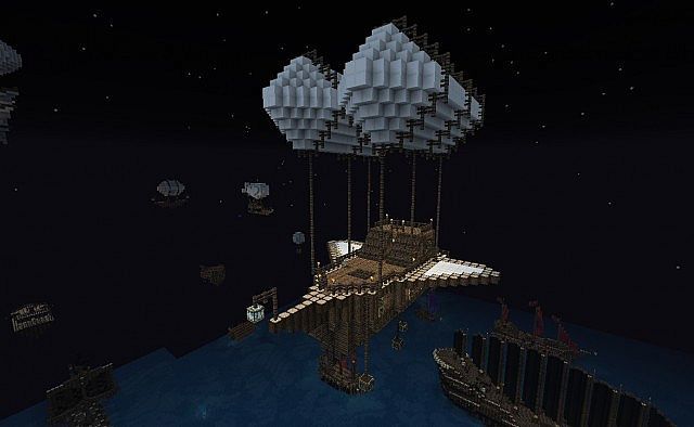 Minecraft Airship Fleet