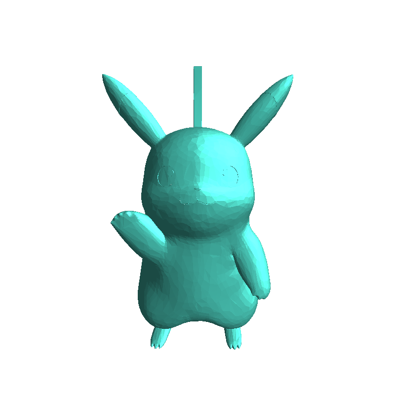 3D Printer Files | 3MF File | Pikachu | Creality Cloud