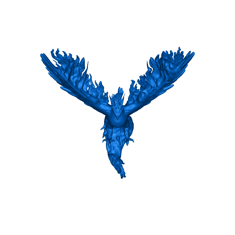 Free Sculptures & Artworks STL Download - Phoenix by LoneWolfRissy