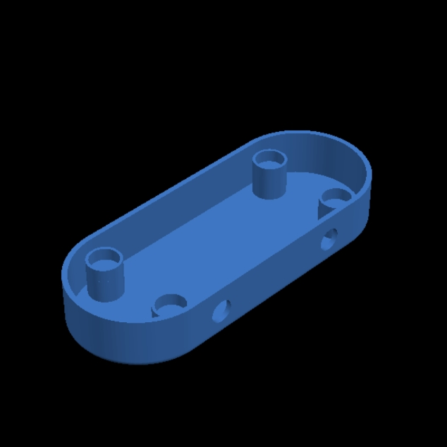 Free 3D Printer Accessories STL Download - LilyGo T-Embed CC1101 back ...