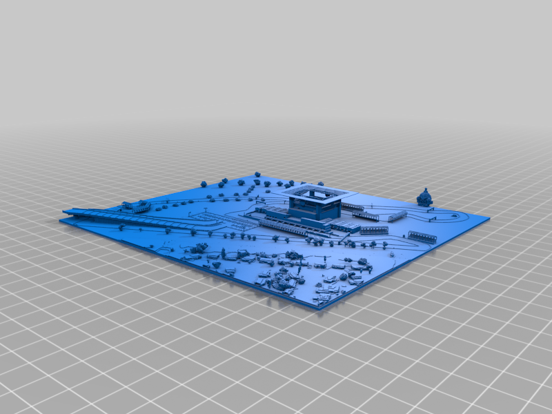 Free Other STL Download - Minecraft Miami Grand Prixby Tiger1ar