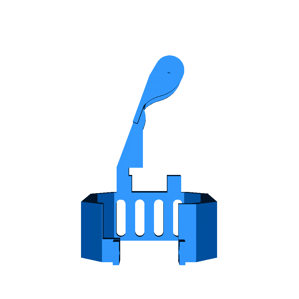 microswiss Direct drive cable chain attachment points. | 3D models ...
