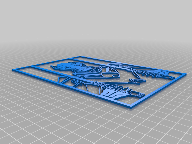 Free Characters & Creatures STL Download - General Grievous stencil 4by ...