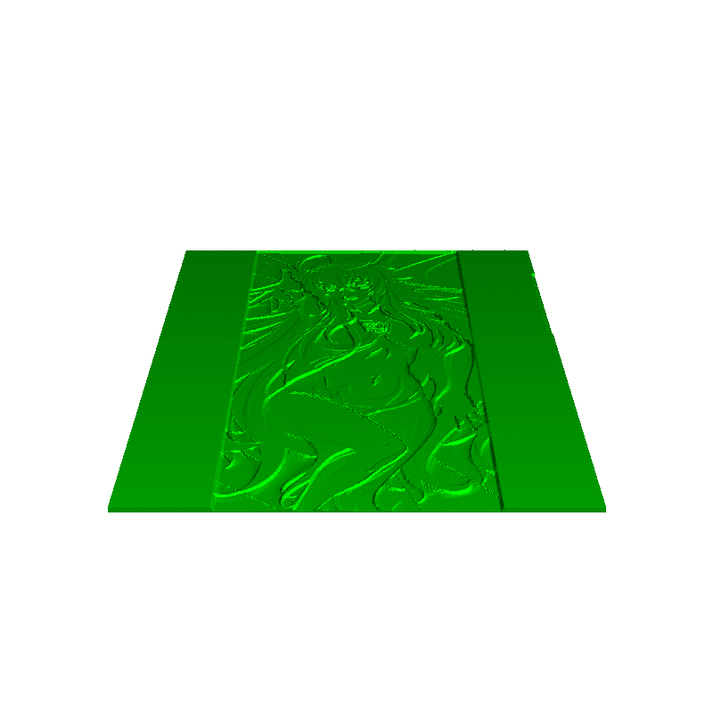 Free Digital Art STL Download - rais gremory lithophaneby Batmanxxx666