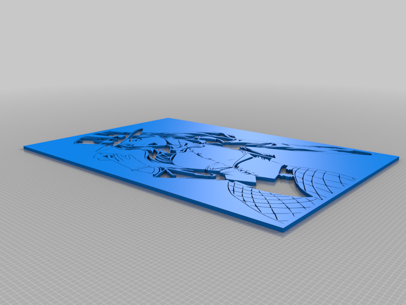 Free Digital Art STL Download - Zatanna stencil 2by SMT_M 🦊