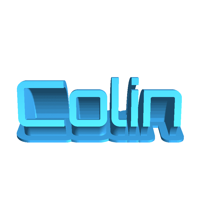 colin | 3D models download | Creality Cloud