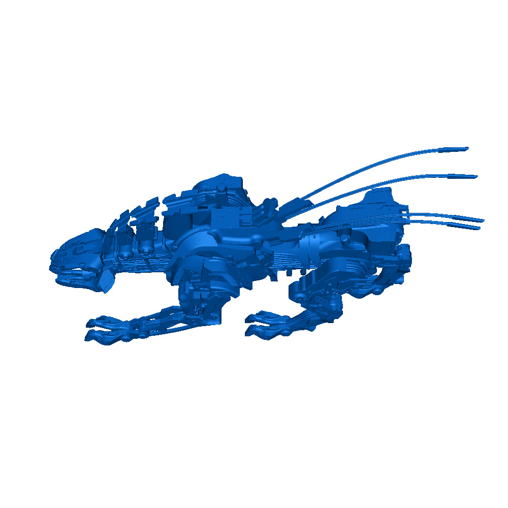 Free Robots & Mechs STL Download - sawtoothby art _crazy69