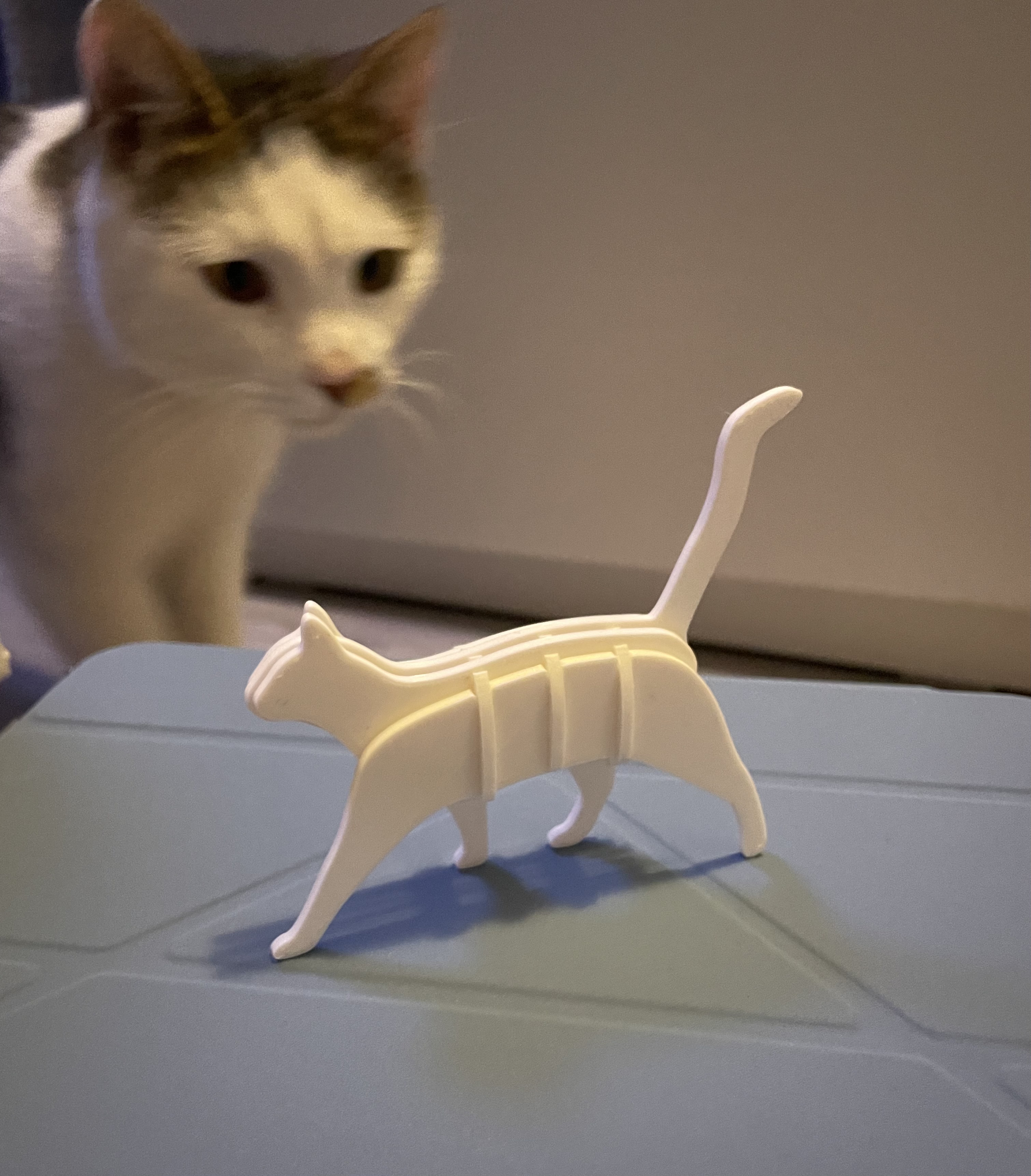 Walking Cat Kit Card | 3D models download | Creality Cloud