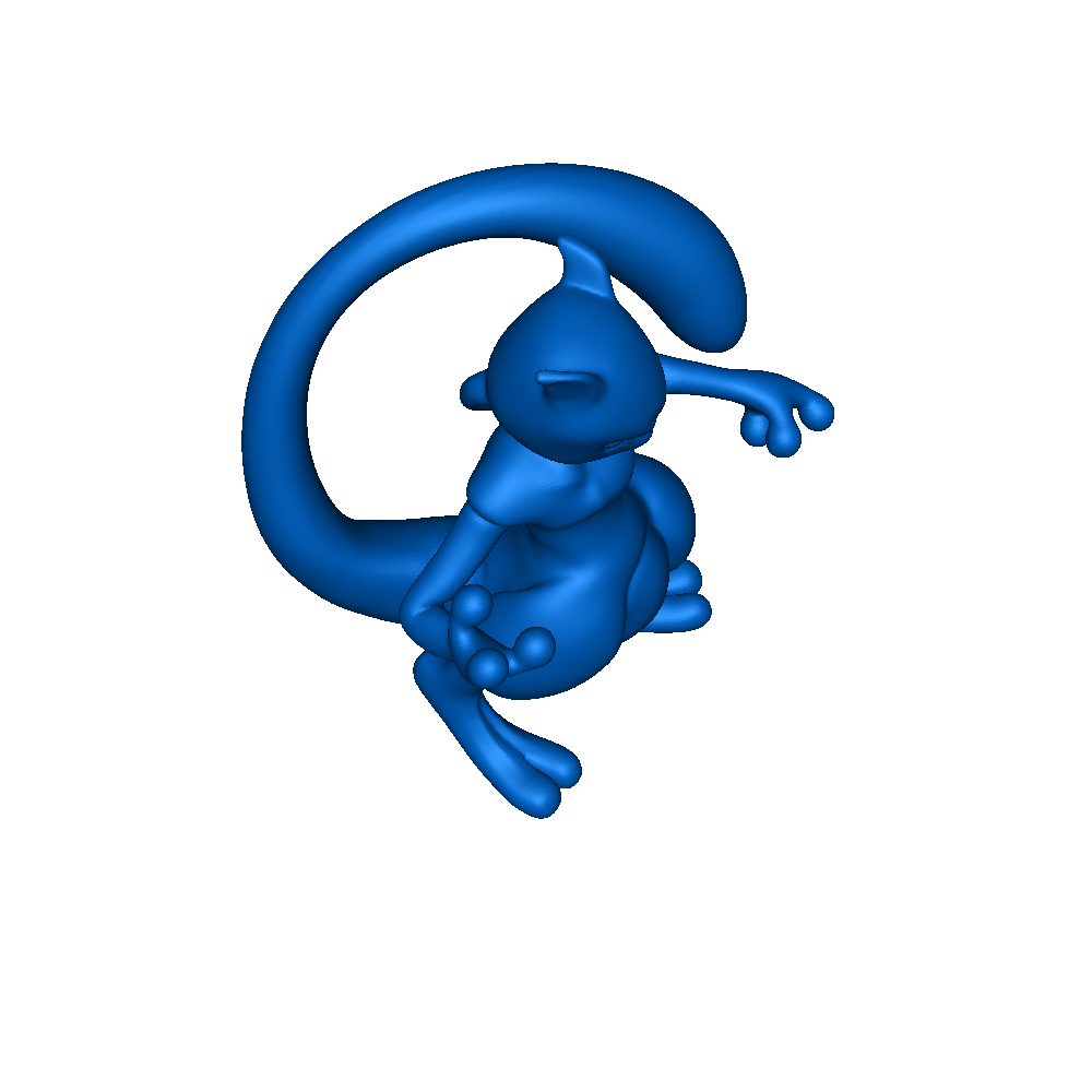 Free Characters & Creatures STL Download - mewtwoby Tobi69870