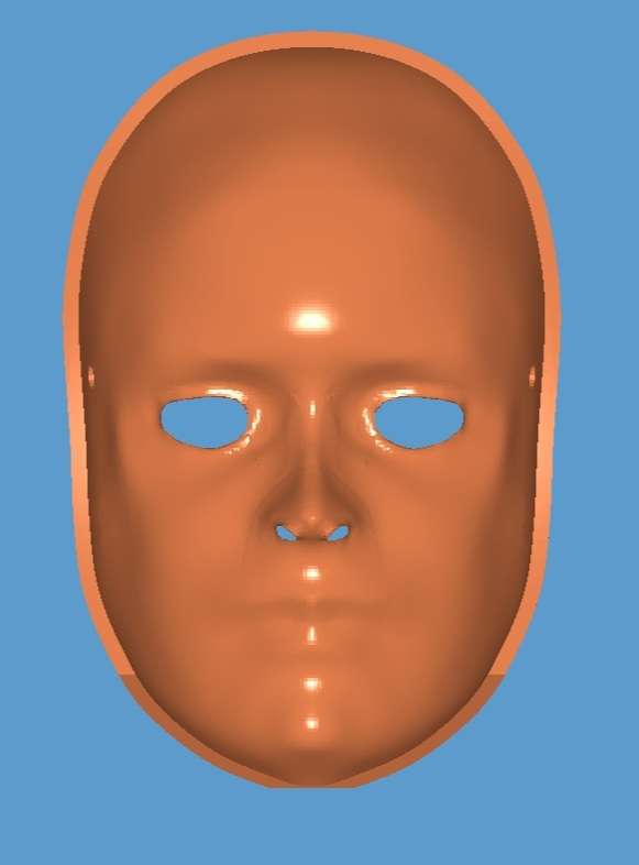 male face mask | 3D models download | Creality Cloud