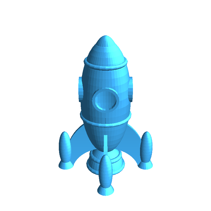 nice rocket test print tested at 20%faster speed then base line and ...