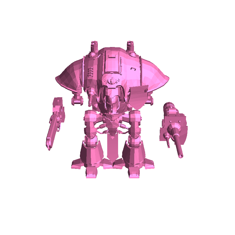 Free Other STL Download - imperial knight dumpby SMT_M 🦊