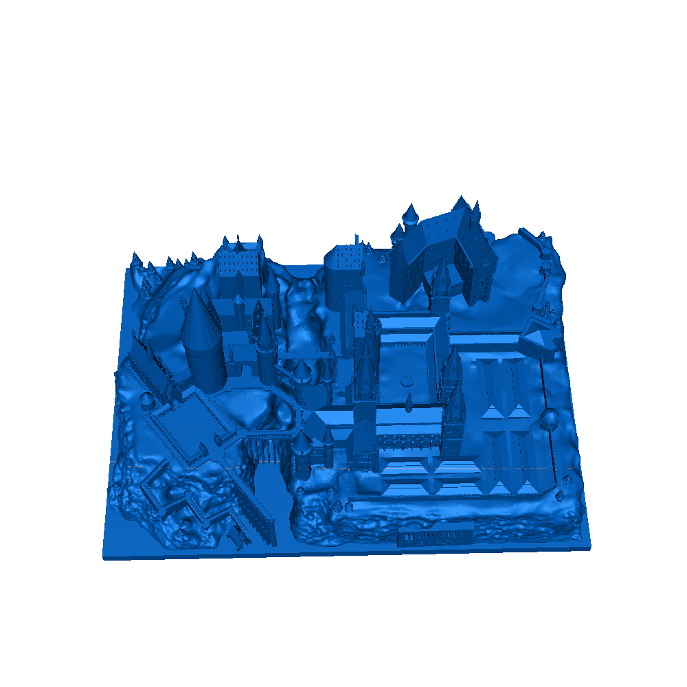 Free Props & Terrain STL Download - hogwarts by dylan_mchmr