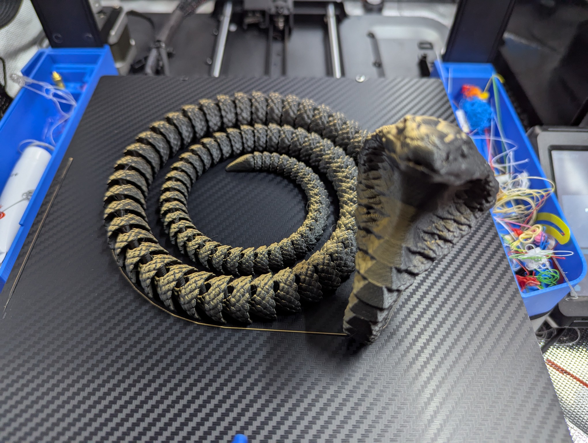 What an amazing print! PolyMaker Dual Matte PLA Shadow Orange. Very ...