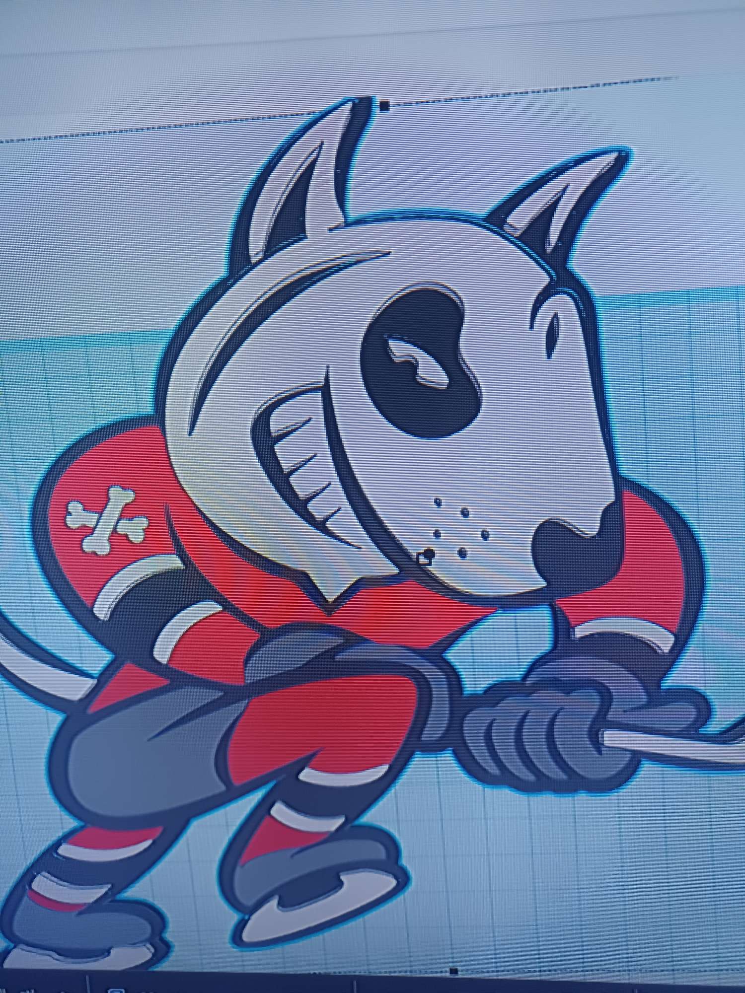 Niagara Ice Dogs OHL hockey team logo - Canadian Farm team | 3D models ...