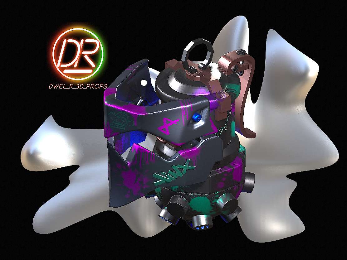 Lighting & Lamps STL Download - Jinx Boom Grenade (night light)by Dwel ...