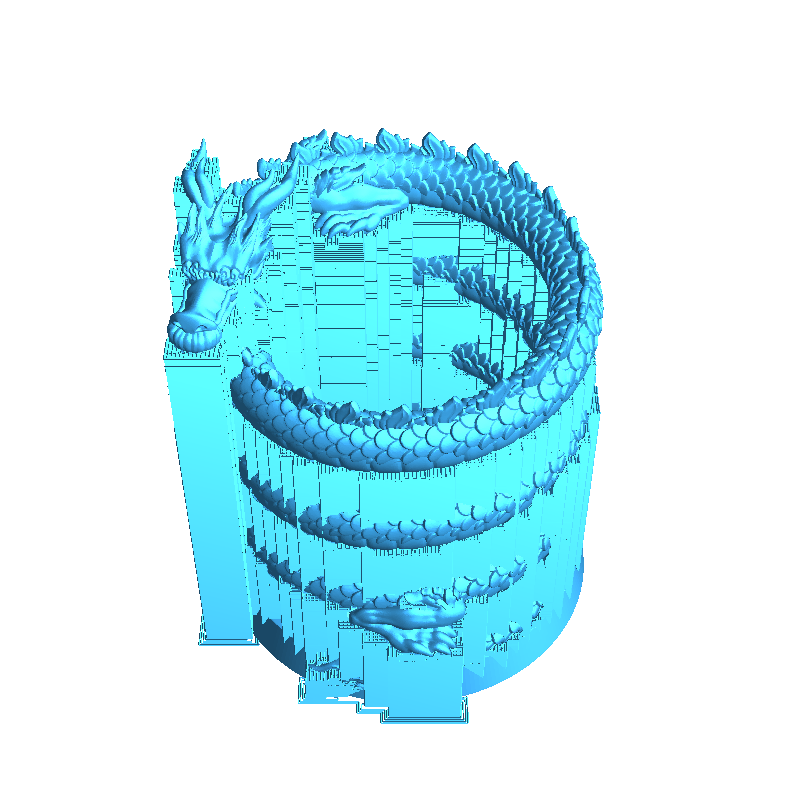 this thing is awesome, first one had no supports messed up everywhere, second one had supports ...