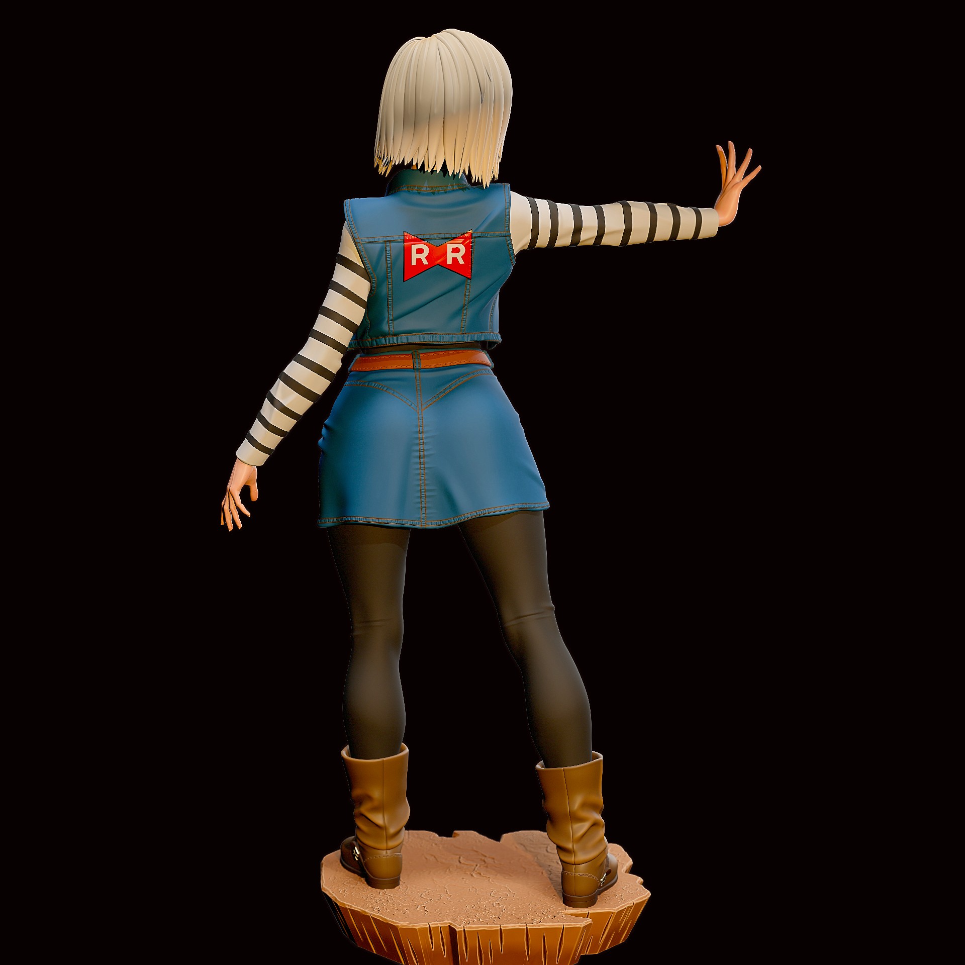 Free Characters & Creatures STL Download - Número 18 DBZby Tadokari