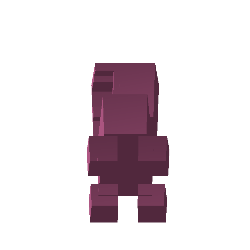 Archivos de impresora 3D | Archivo 3MF | creeper keychain | Creality Cloud