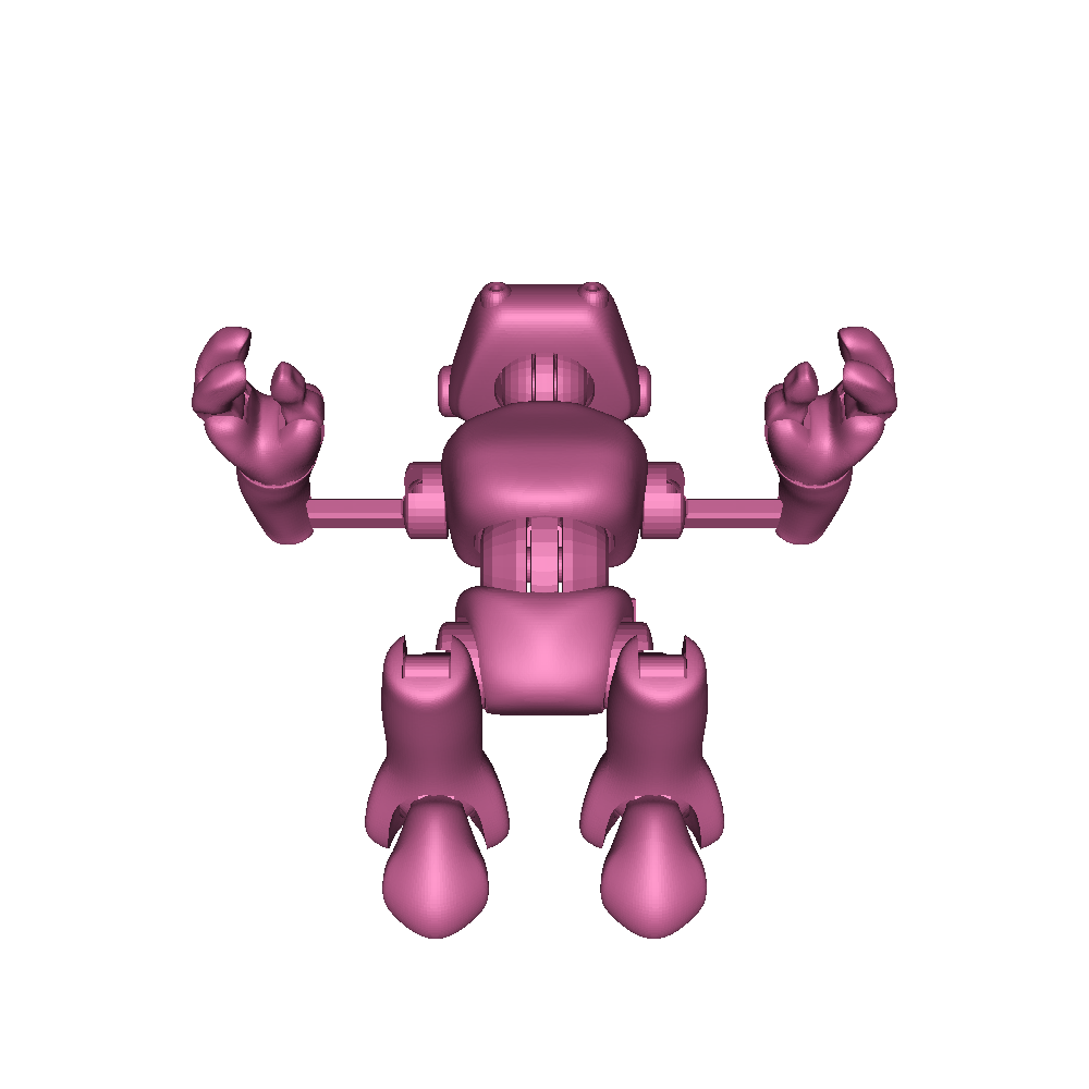 Free Robots & Mechs STL Download - robotby huney