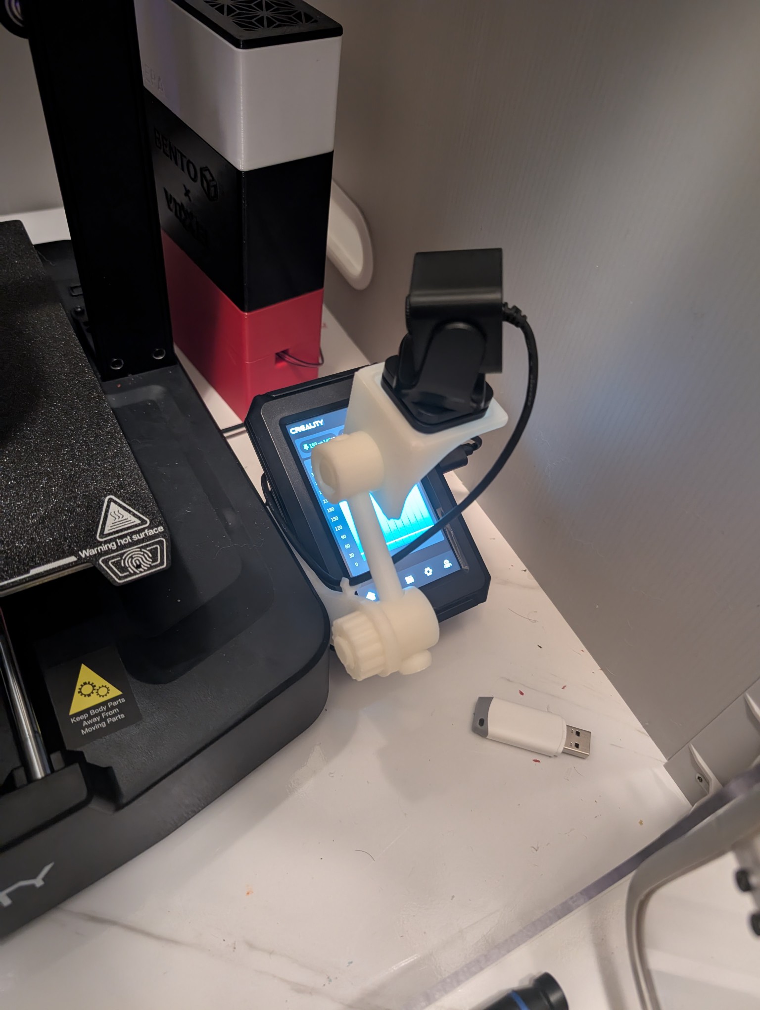 Thank you for this! Printed with Creality ABS on an Ender 3 v3ke. -.2 ...