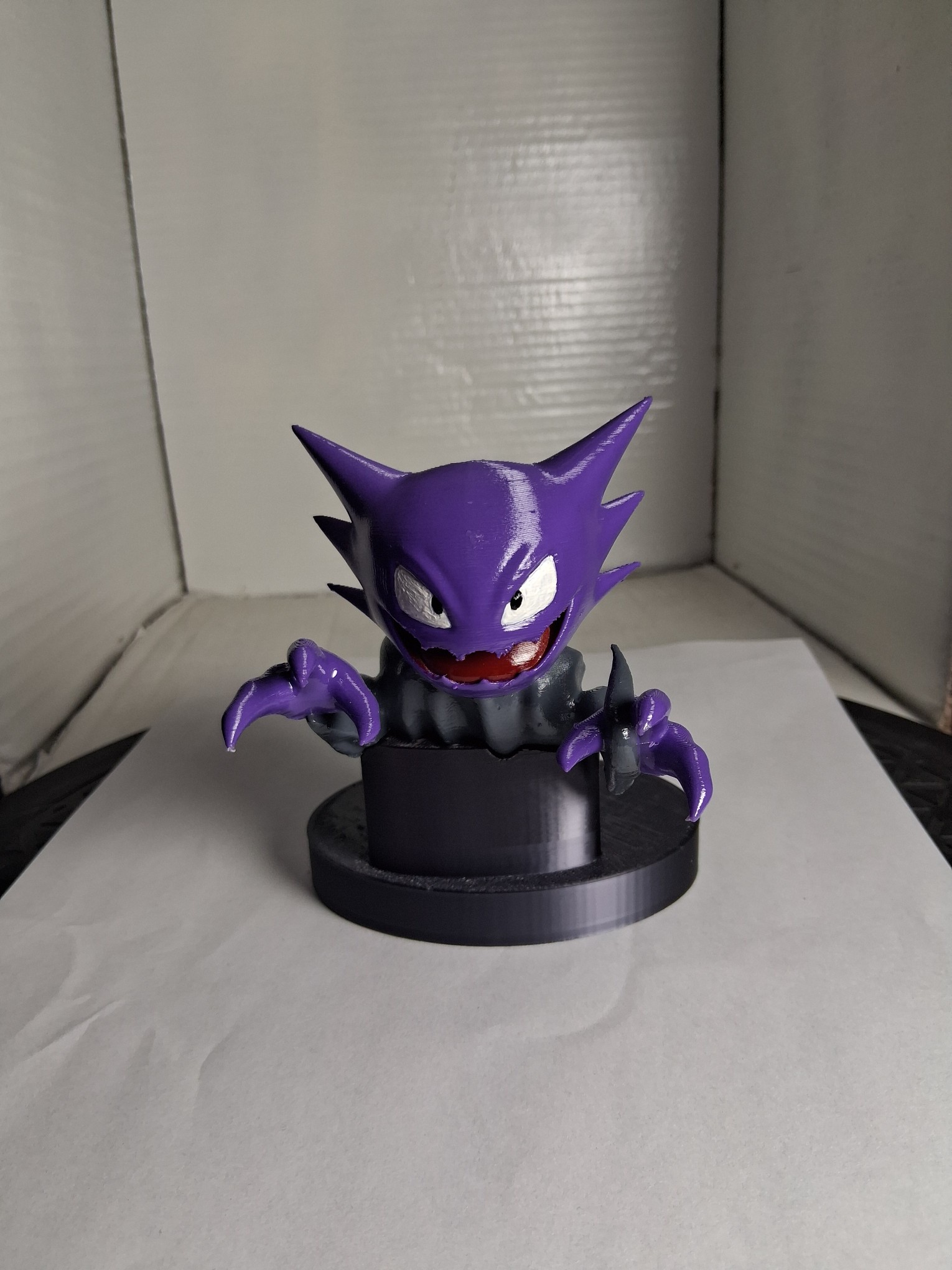 haunter came out so good and I had to make the stand to hold him but looks great | Creality Cloud