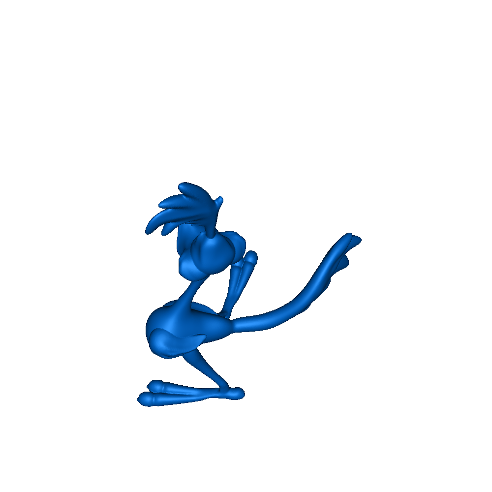 Free Characters & Creatures STL Download - road runner by user2449956805