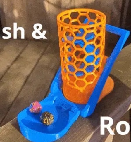 Board Games & Card Games STL ダウンロード - dice roler - mr rocket boy