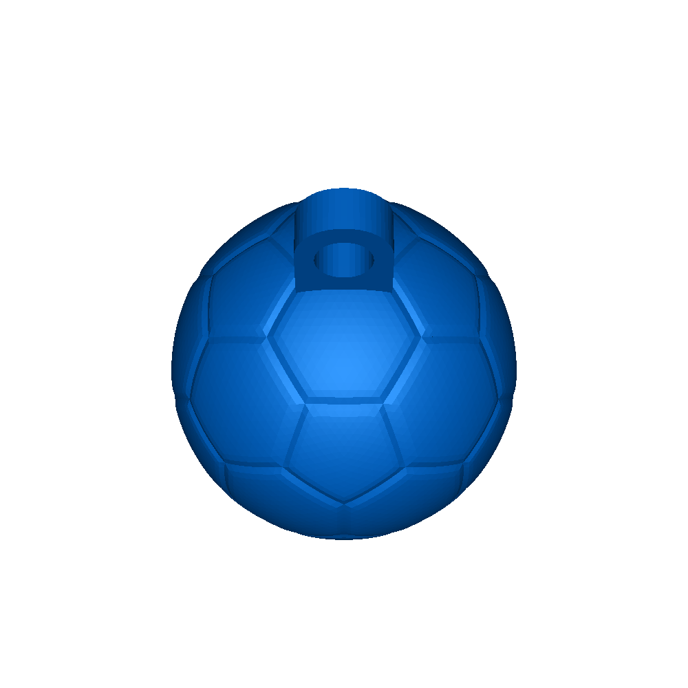 Free Jewelry & Accessories STL Download - football keychain by Slammerman94