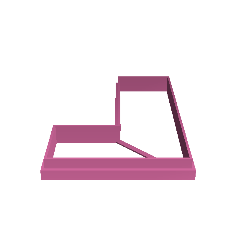 Home Decorations & Ornaments STL Download - LETTER L COOKIE CUTTERby ...