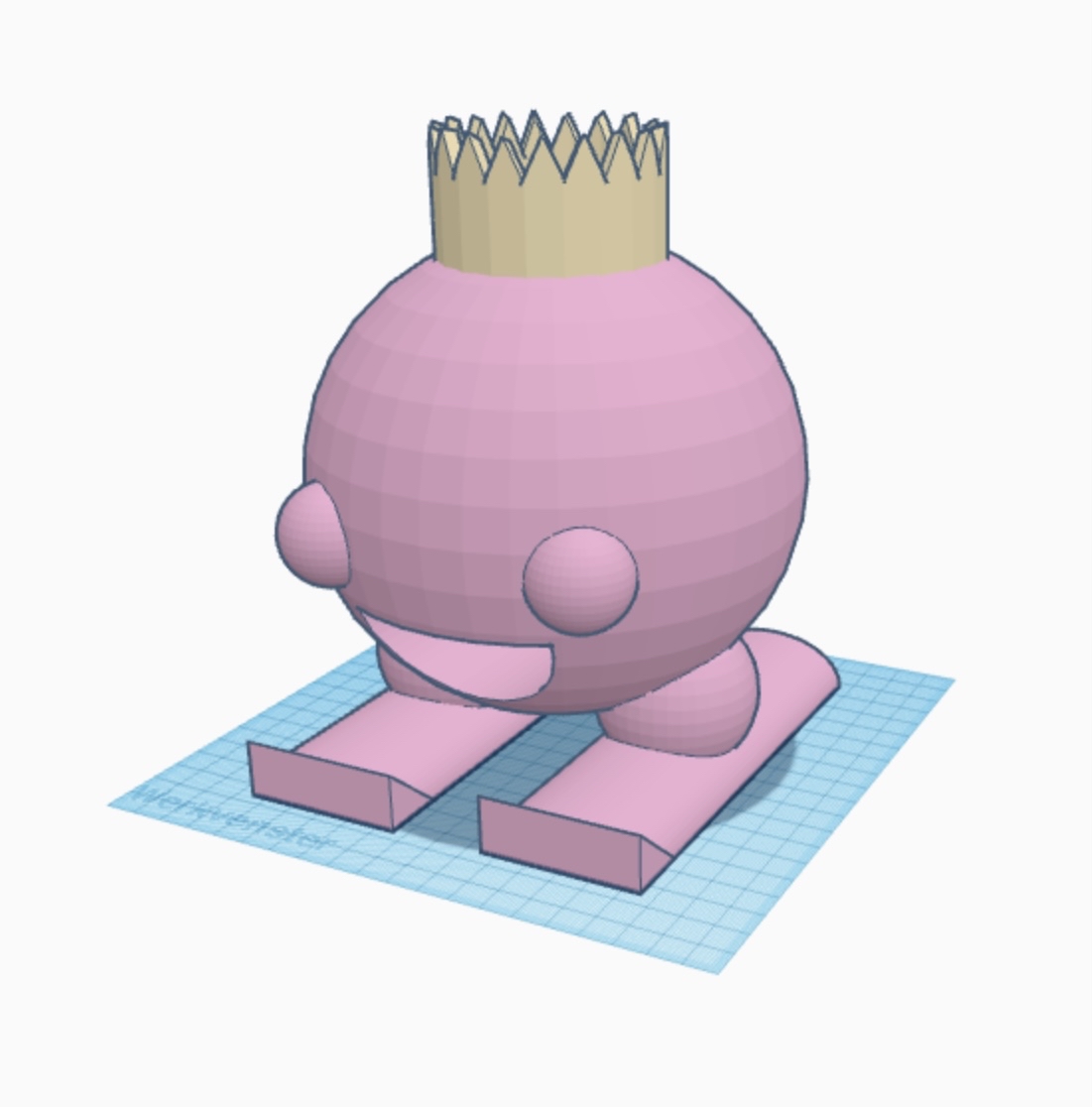 Free Toys & Games STL Download - Watjes houderby Evaaa