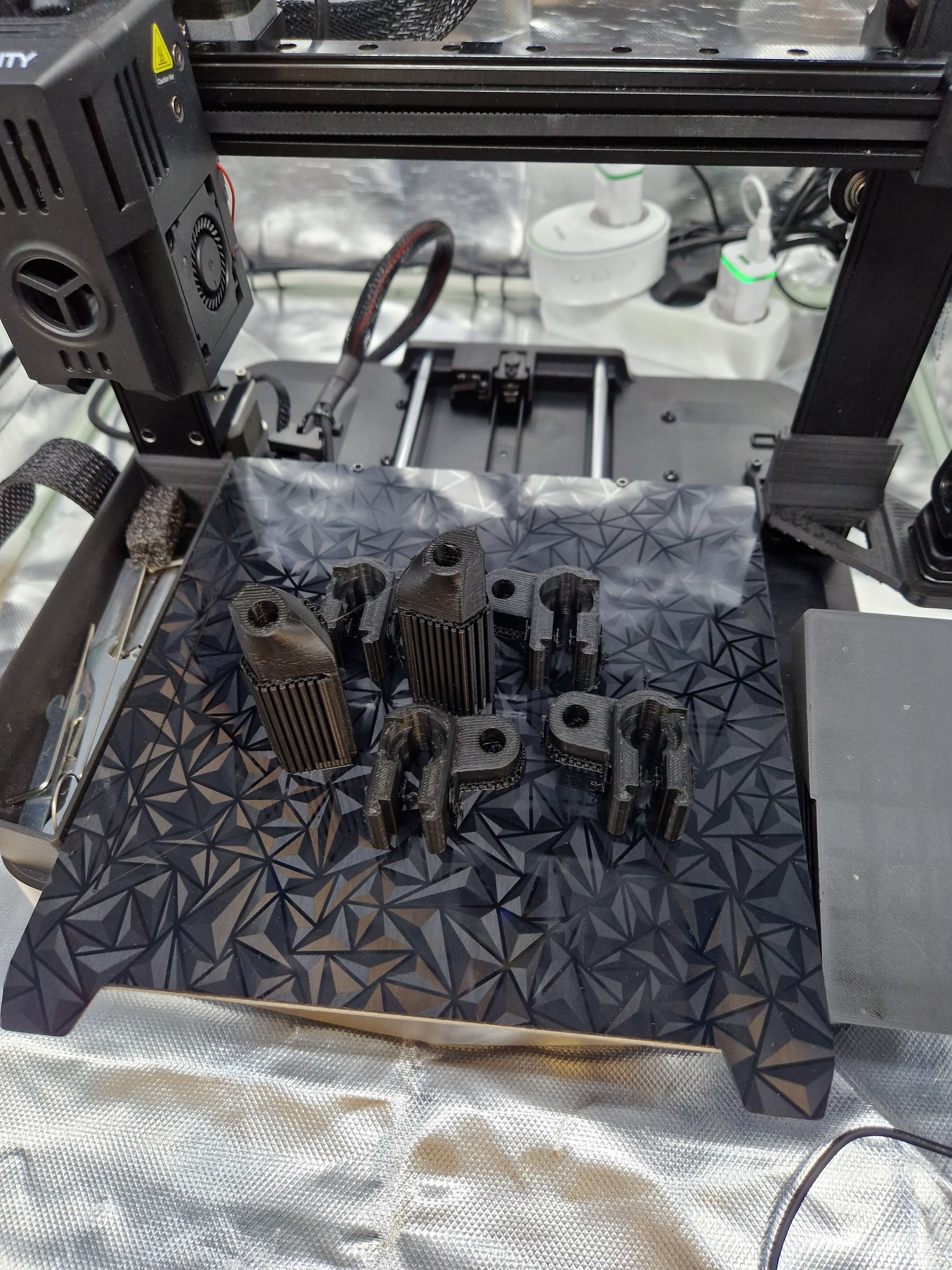 very well designed parts. also the M5 Nut fits perfekt 😁 don't know why my ultimaker S7 always ...