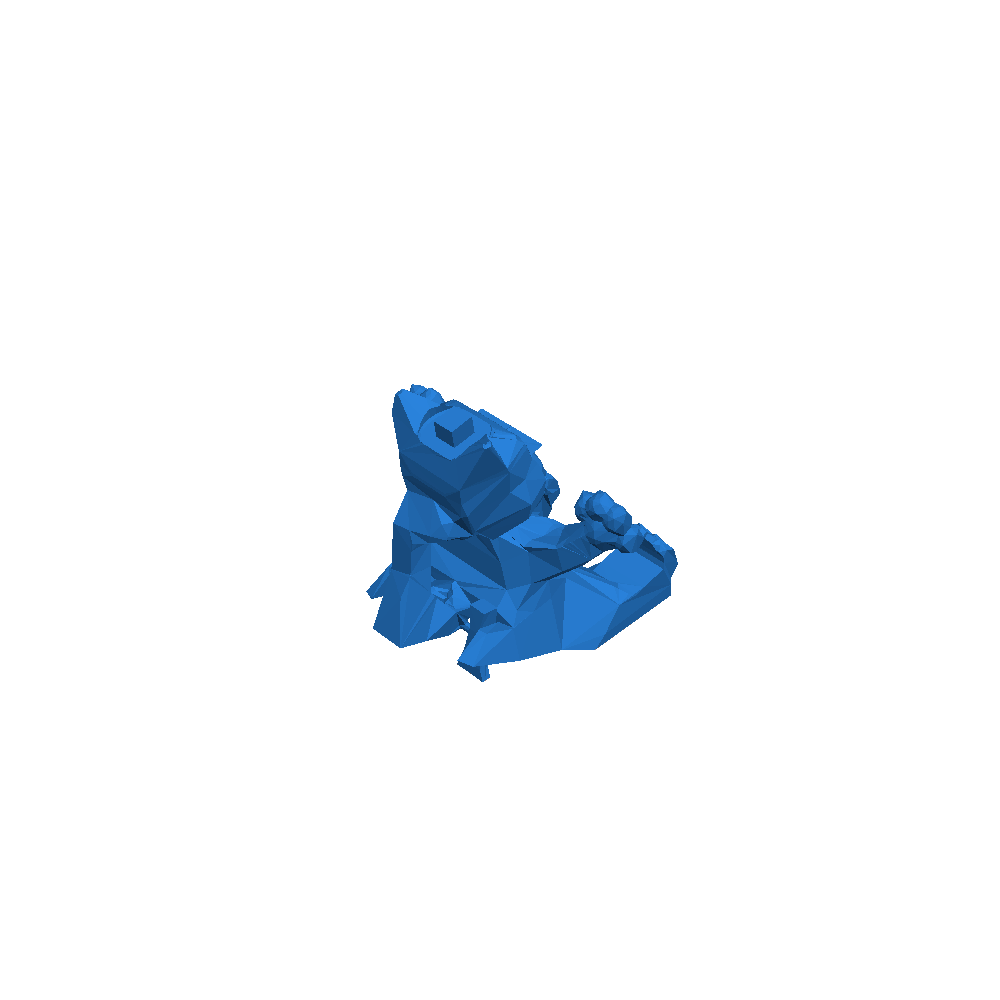 Tools & Spare Parts STL Download - Low Poly Mr.Cat Phone Standby ShadyTrexx