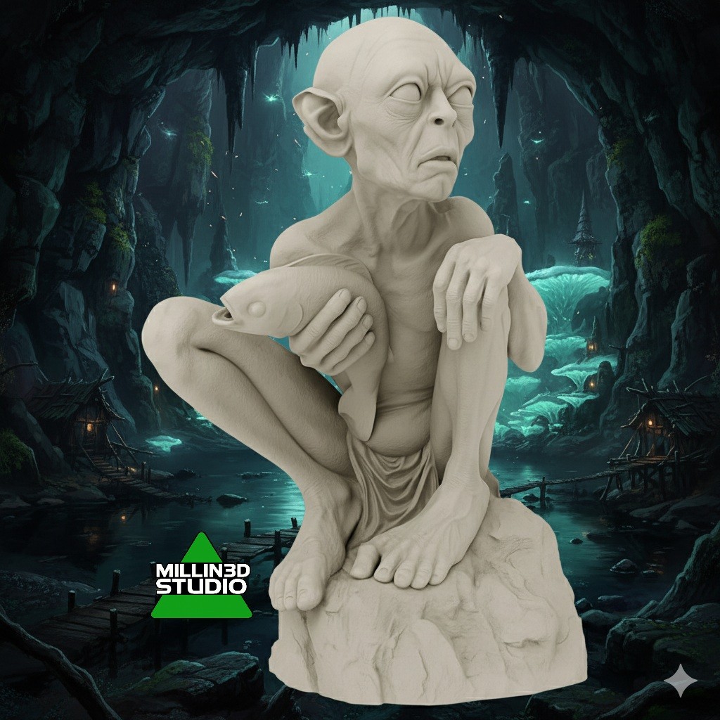 I made this full body gollum since I like my bust. I might just take ...