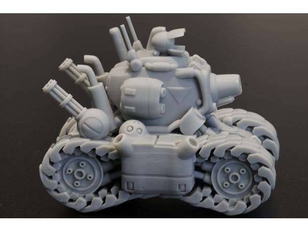 Metal Slug Tanque | 3D models download | Creality Cloud