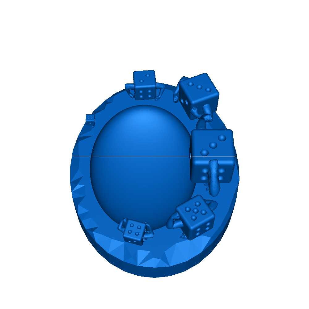 Other STL Download - Dice Throwing Statue by ~Lettuce~