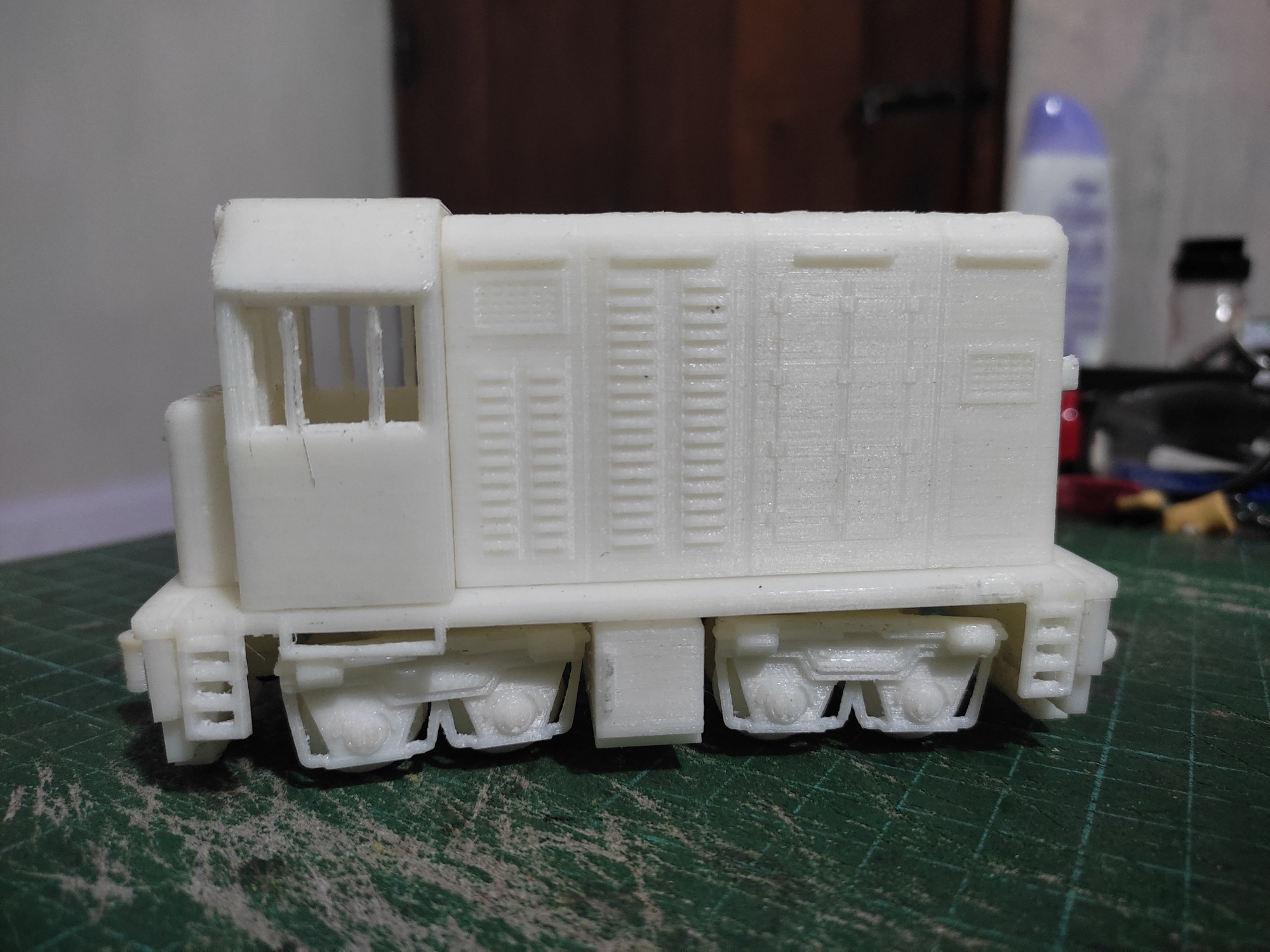 Locomotive Train Miniature CC201 Chibi (Super Deformed) | 3D models ...