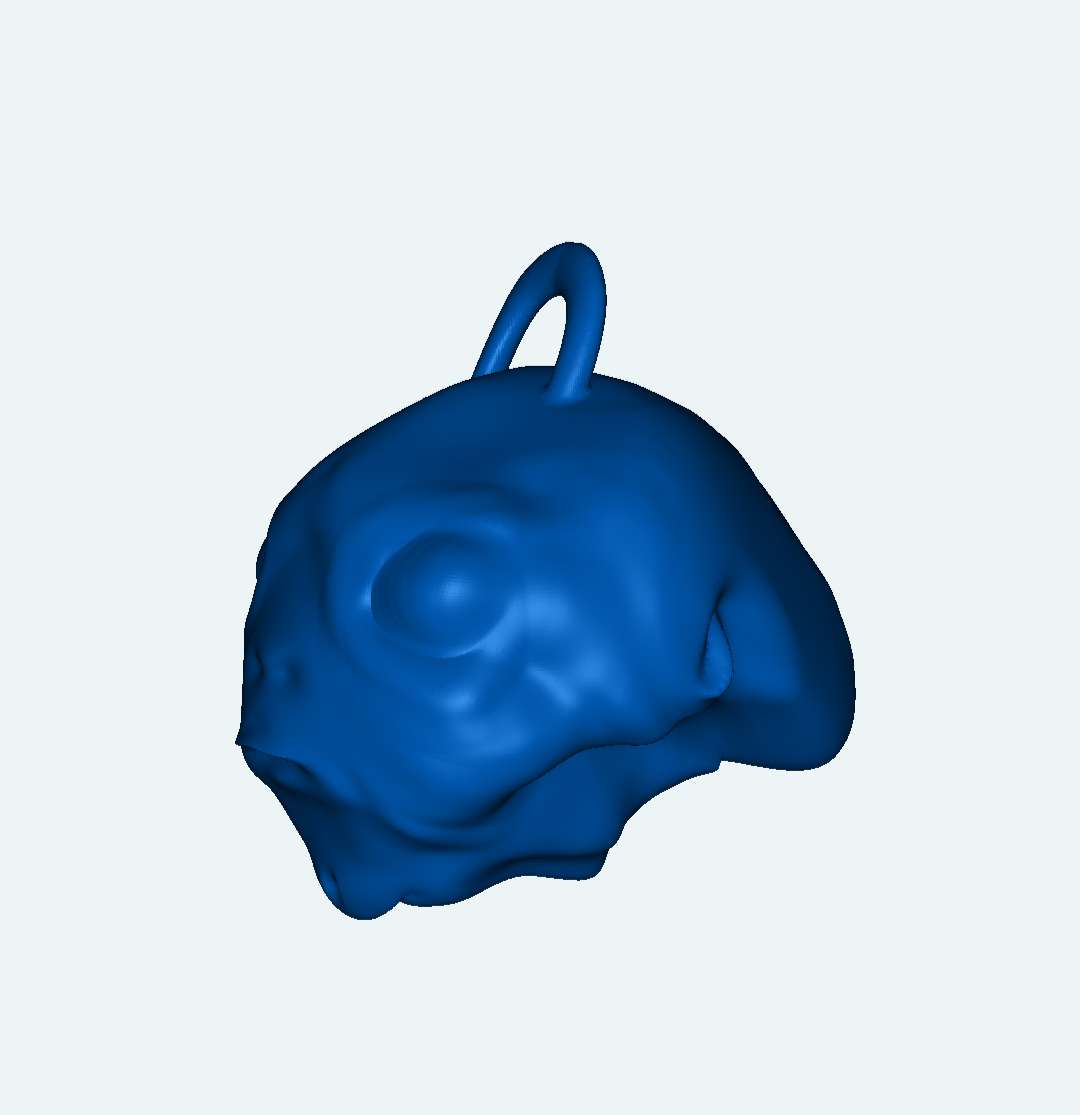 alien head keychain 2 | 3D models download | Creality Cloud