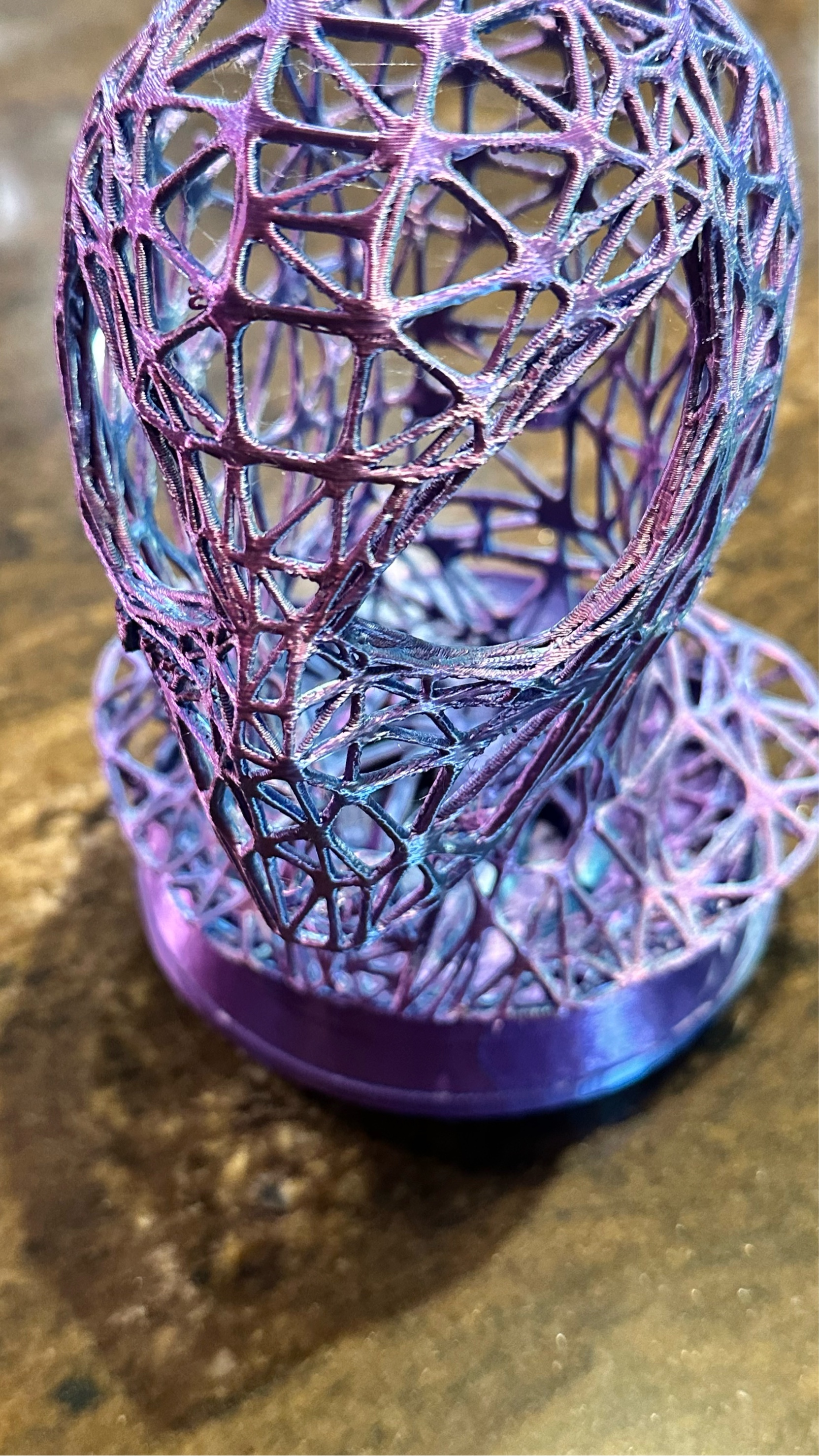 Super cool print!! Very happy with the print quality. Actually printing another in Red ...