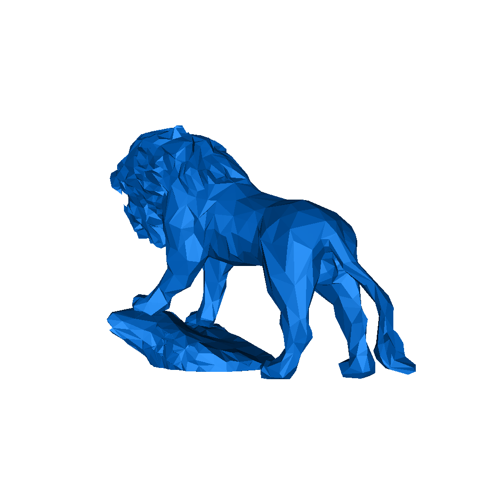 Free Sculptures & Artworks STL Download - Lion strong by Alejandro Frayre