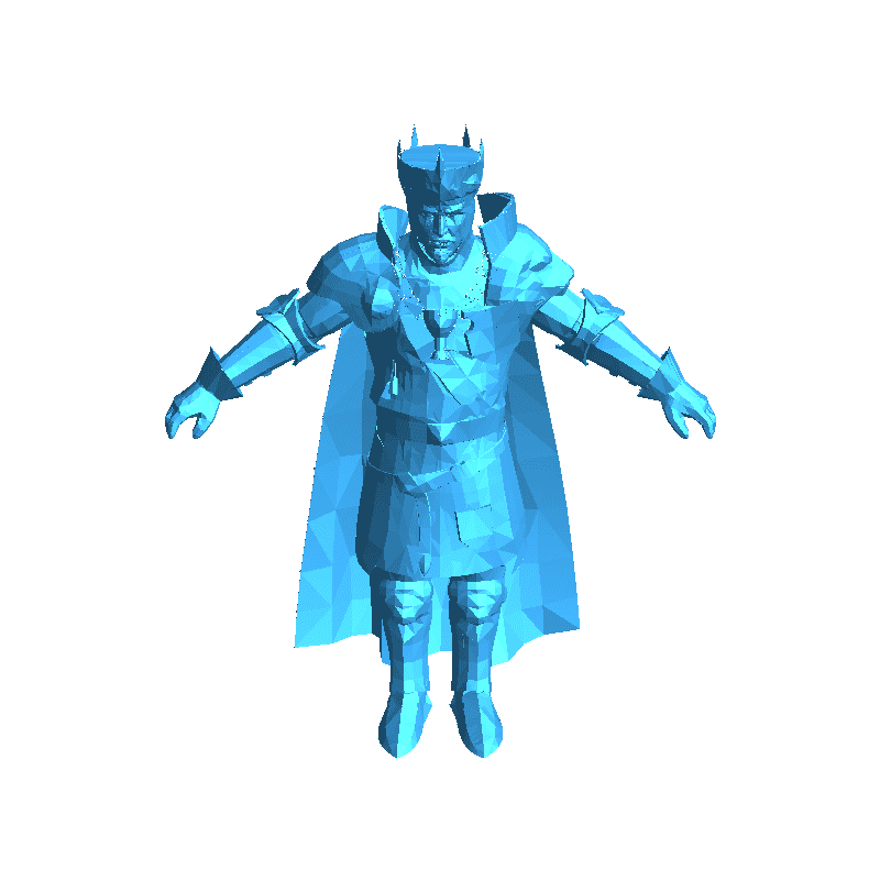 Free Miniatures STL Download - knightly king - bretonnian lord - tmby ...