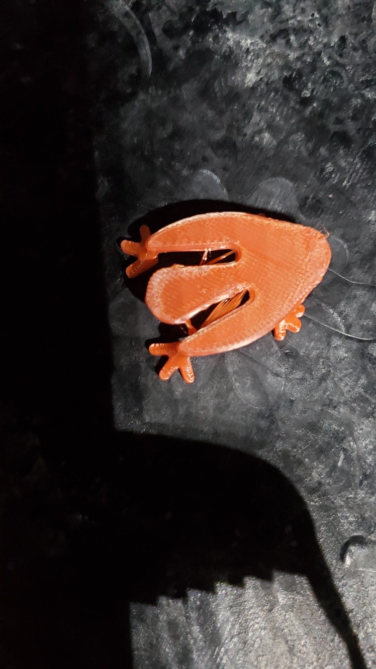 Didn't print that great as is. Back legs broke when I tried to take it ...