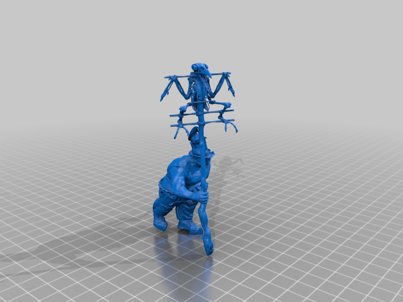 steampunk ogre banner bearer - mawtribes - aos | 3D models download ...