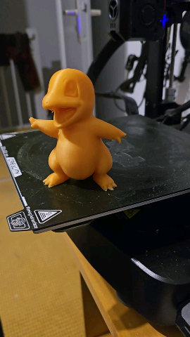 I printed in no gloss gold wich came out very nice. | Creality Cloud