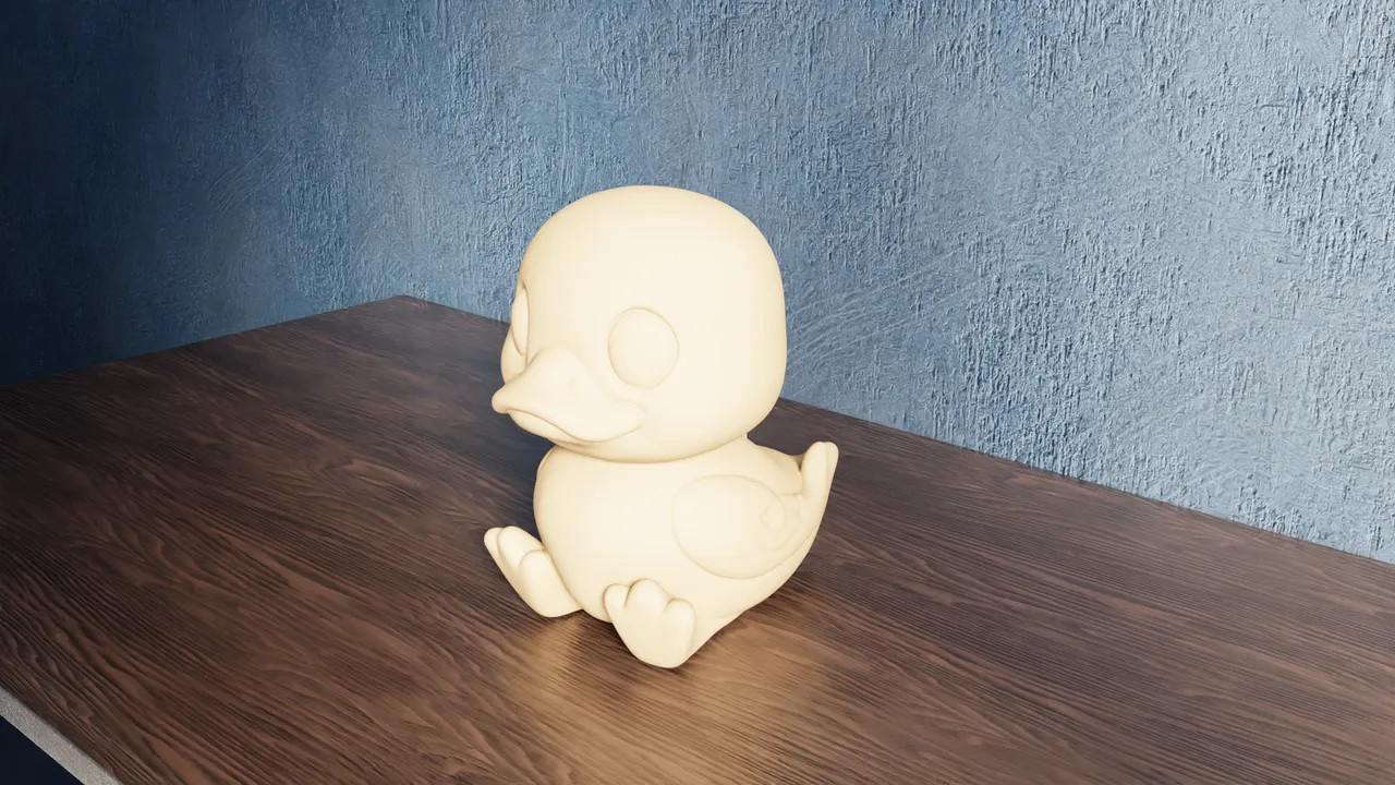 3D Printer Files | 3MF File | Chibi Duck | Creality Cloud
